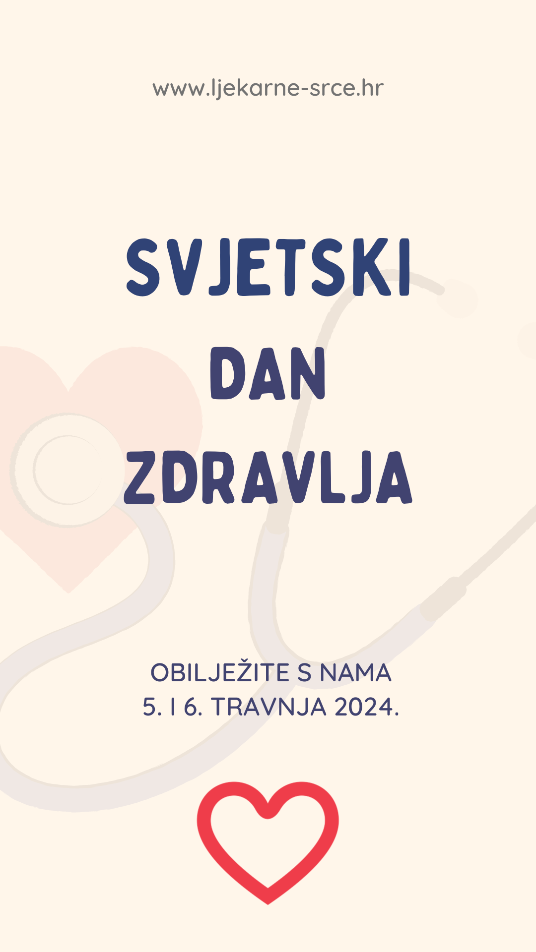 Svjetski dan zdravlja u Ljekarnama srce - Ljekarne Srce